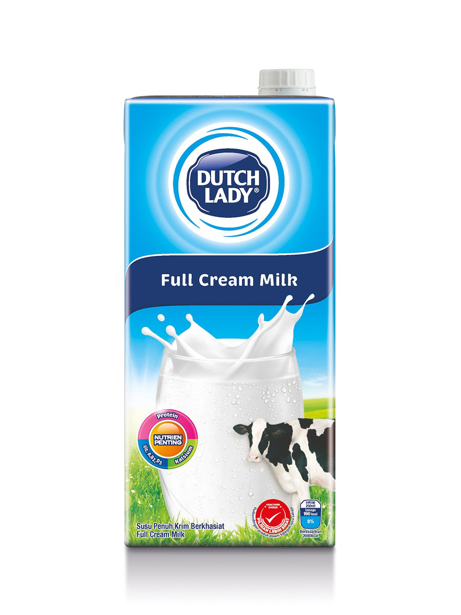 DUTCH LADY UHT FULL CREAM 1L – Village Grocer - Queens Waterfront