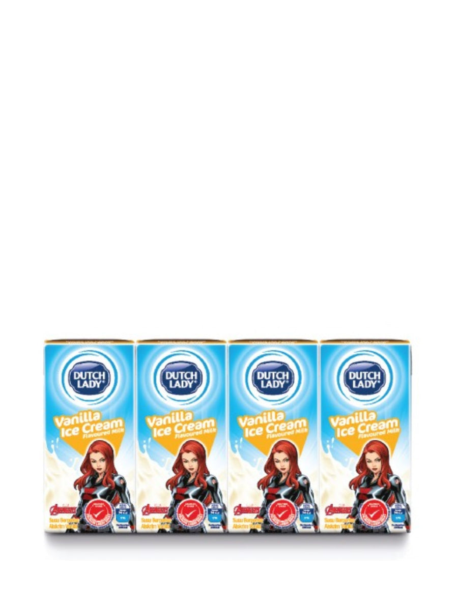 DUTCH LADY UHT MILKY VANILLA ICE CREAM 4X180ML – Village Grocer ...