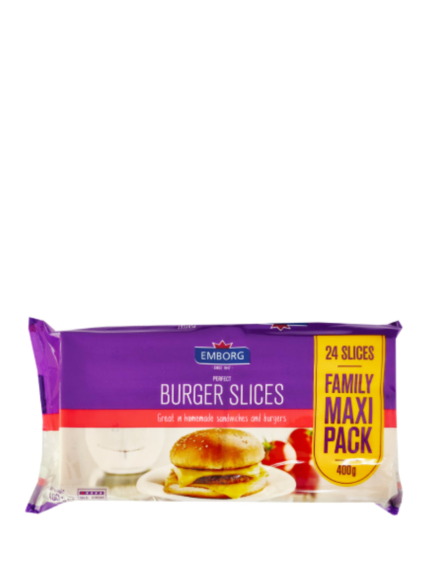 EMBORG PERFECT SLICES BURGER 400G – Village Grocer - Queens Waterfront