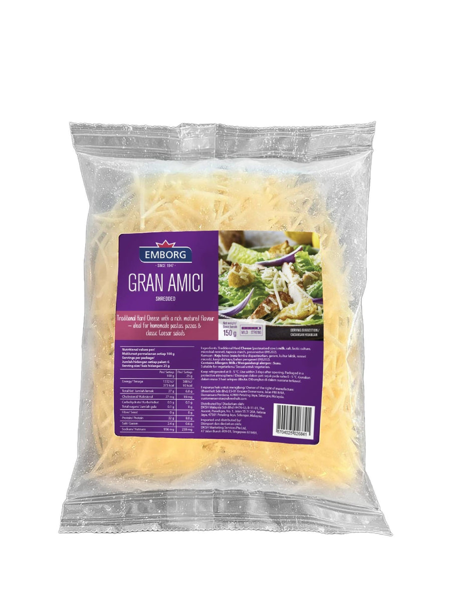 EMBORG PARMESAN SHREDDED 150G – Village Grocer - Queens Waterfront