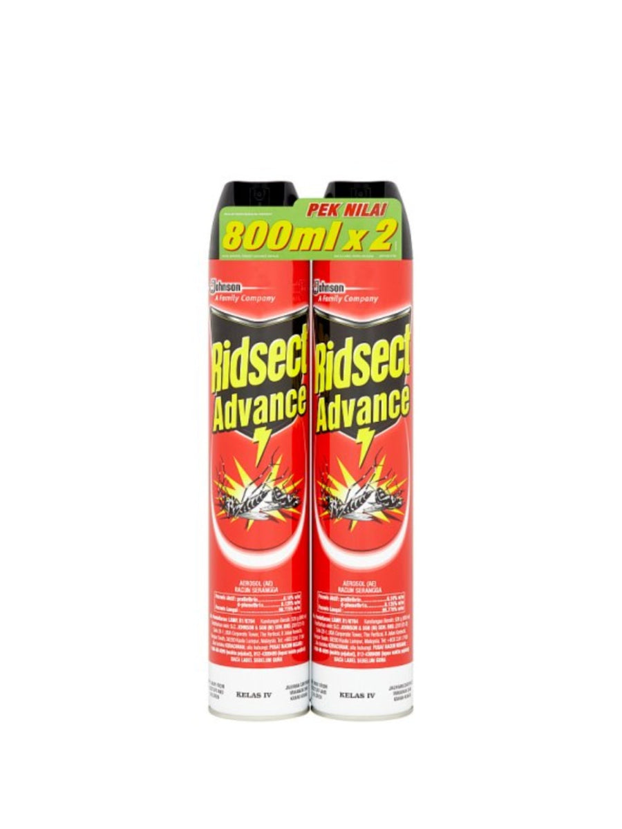 RIDSECT AEROSOL ADVANCE TP 2X800ML – Village Grocer - Queens Waterfront